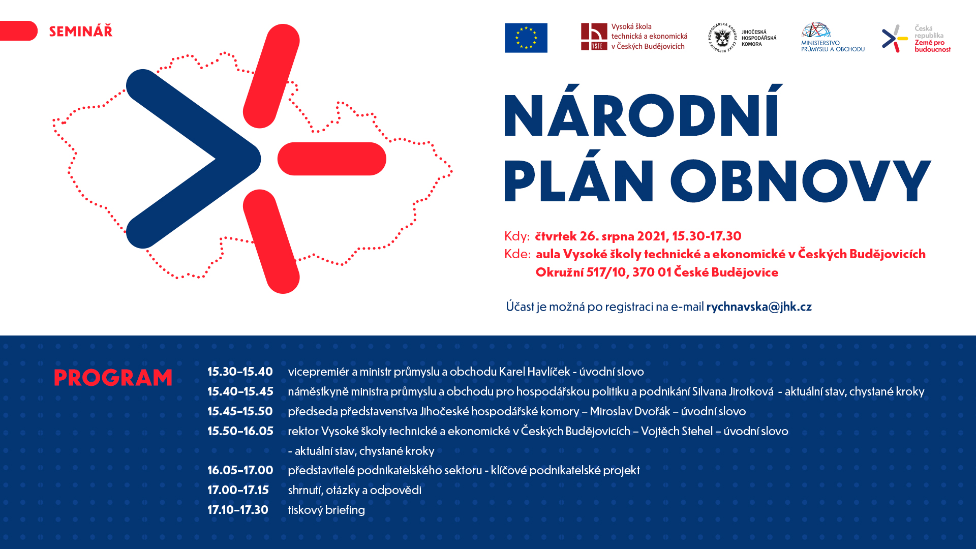 Národní plán obnovy | Jihočeská hospodářská komora