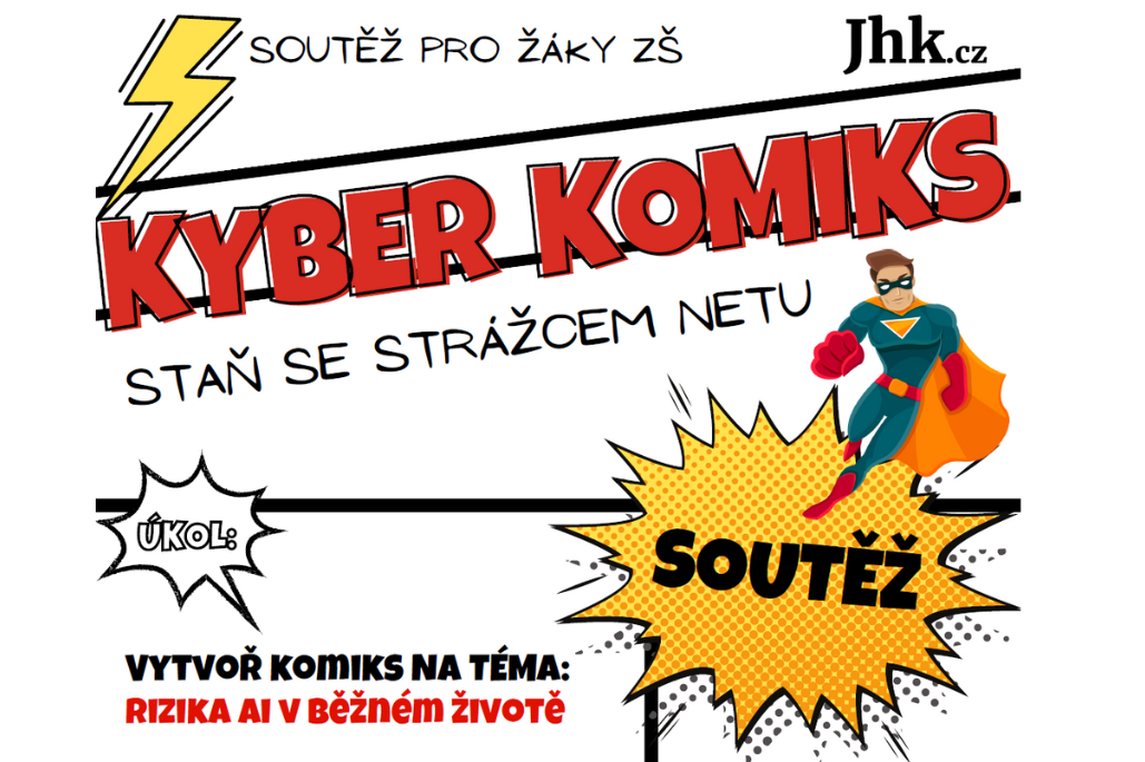 Kyber komiks aneb Staň se strážcem netu! | Jihočeská hospodářská komora